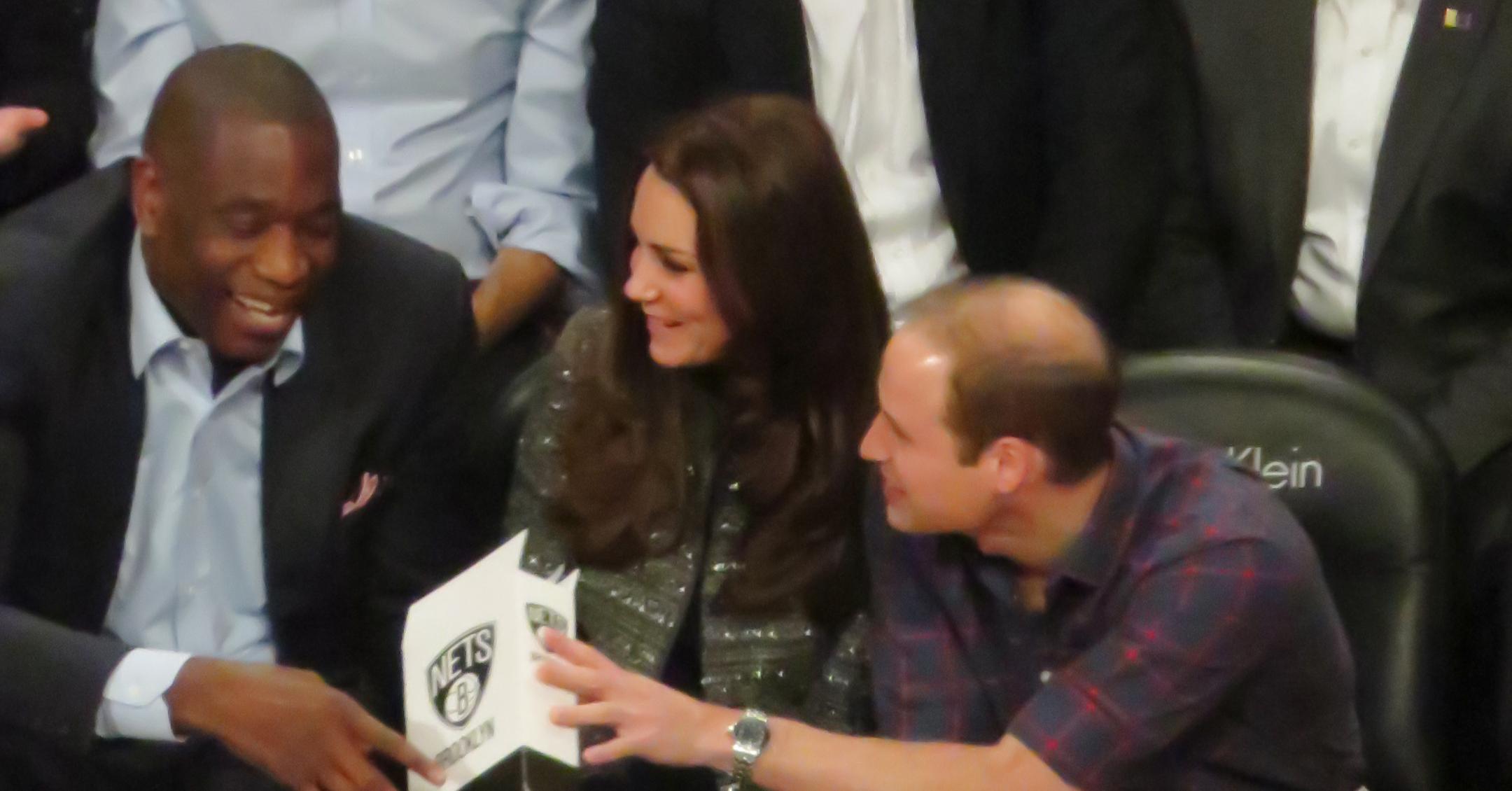 WATCH: Prince William And Kate Middleton Share Popcorn With NBA All ...