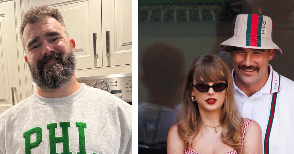 Jason Kelce Smashes Fan's Phone Over Joke About Travis & Taylor Swift