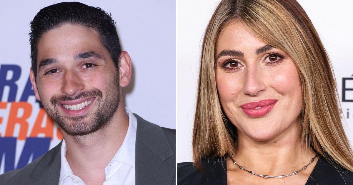 'DWTS' Stars Alan Bersten & Emma Slater Share Steamy Kiss