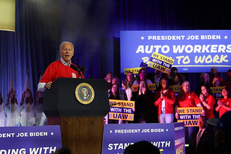 Joe Biden Sparks Concern After Slurring Words At Rally: Watch