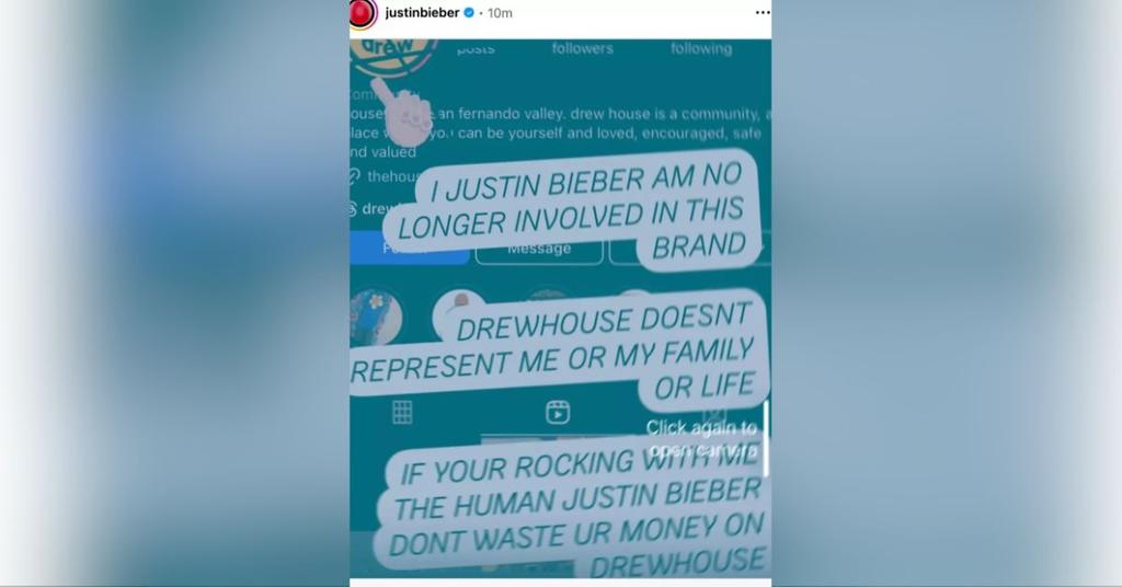 Justin Bieber Quits Drew House Brand Amid Concerns About His Health