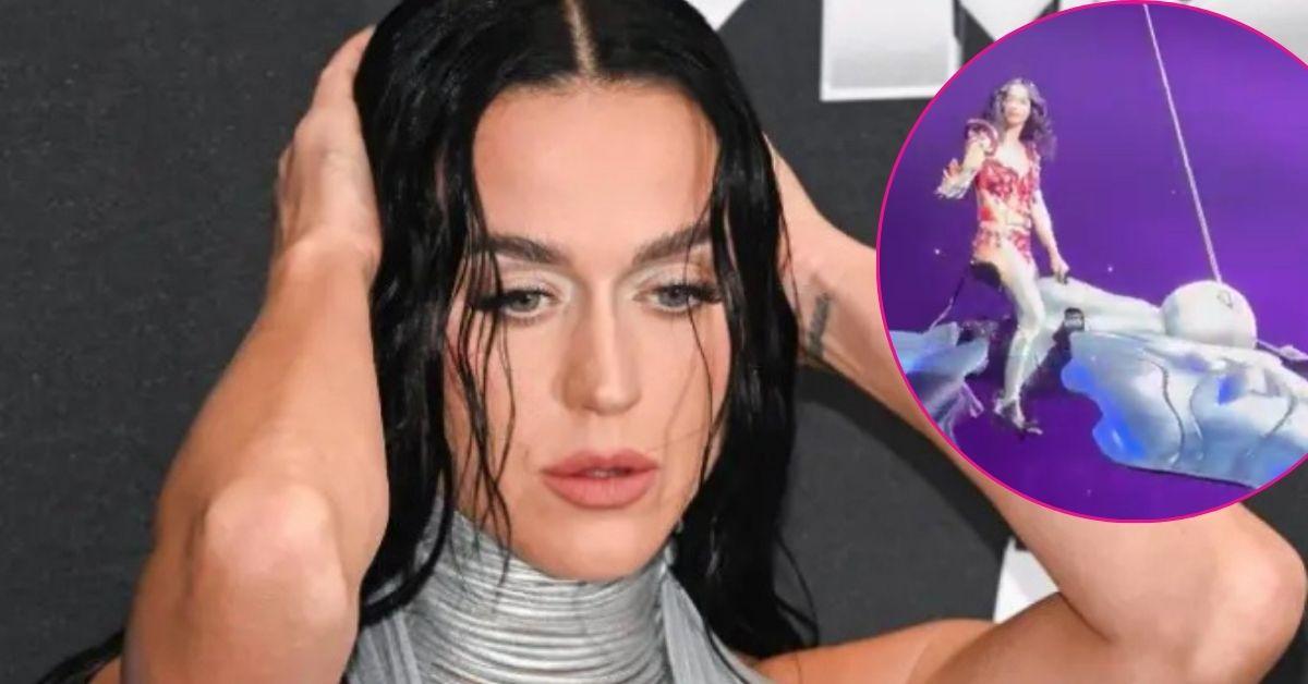 Katy Perry's Flying Prop Nearly Plunges To Ground During Tour: Watch