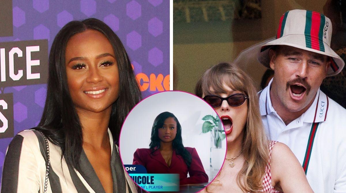 Kayla Nicole Shades Ex Travis Kelce & Taylor Swift In Super Bowl Ad