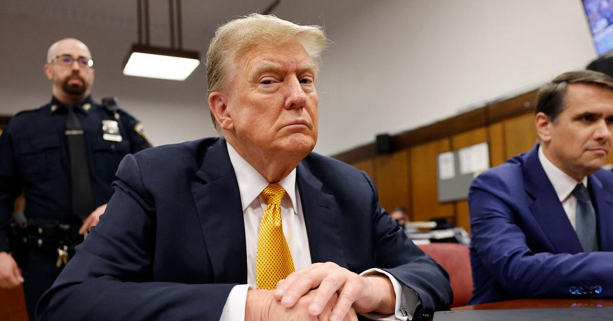 Donald Trump Sparks Concerns After Sweating Coming From Cold Courtroom