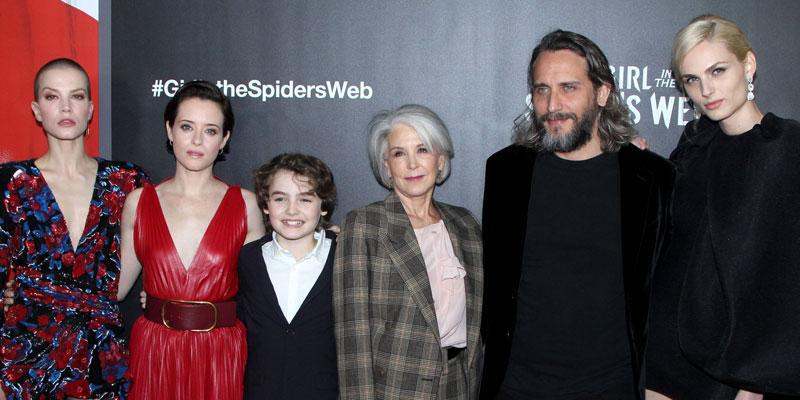 Claire Foy & Cast At ‘The Girl in the Spider’s Web’ NYC Screening