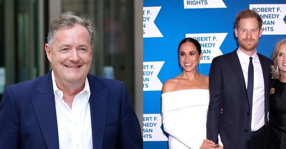 Piers Morgan Thinks Meghan Markle Made Prince Harry Attend Coronation