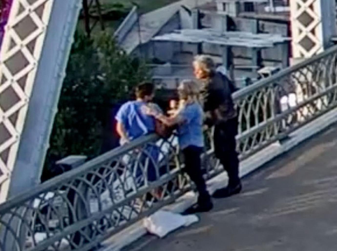 Jon Bon Jovi Convinces Woman To Come Down From Ledge Of Bridge: Watch