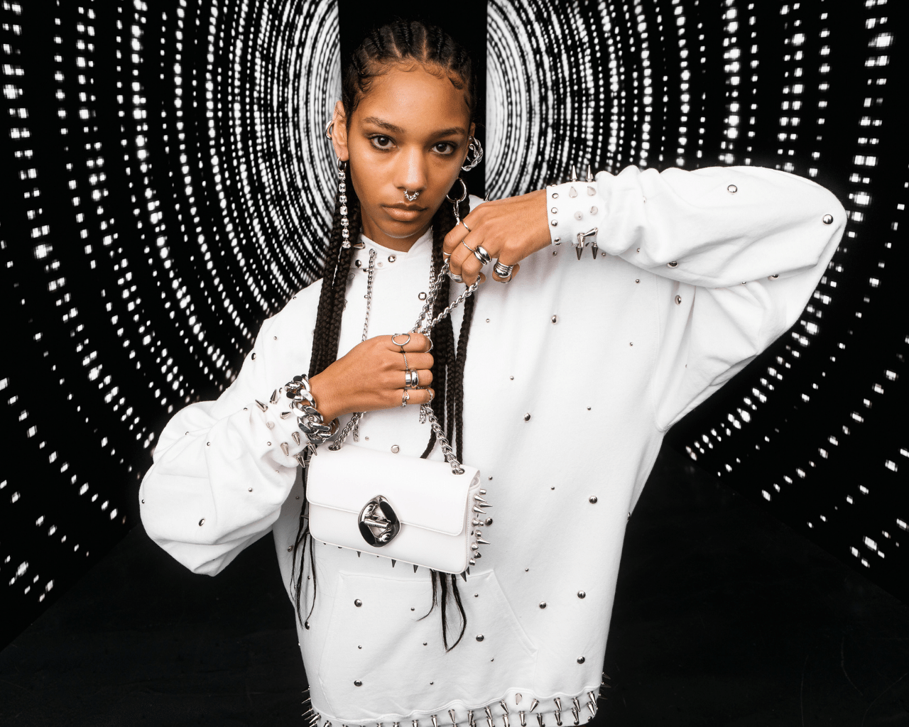 Rickey Thompson Among Stars To Celebrate New Rebecca Minkoff At NYFW