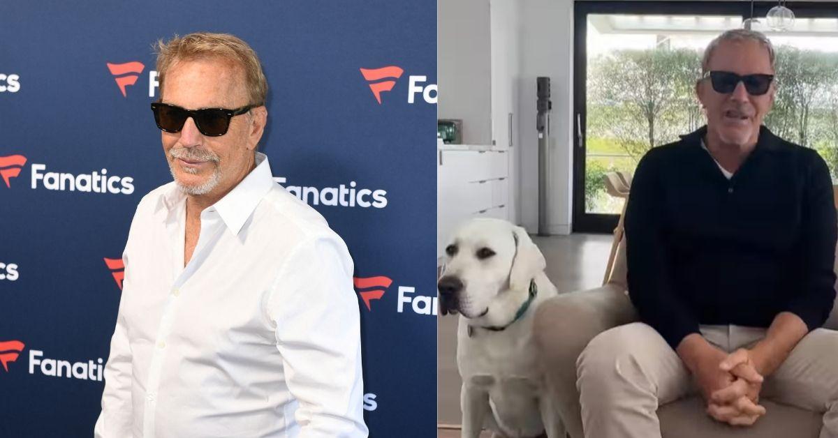 Kevin Costner 'Spoils' His Dog Bobby Like 'A Baby'
