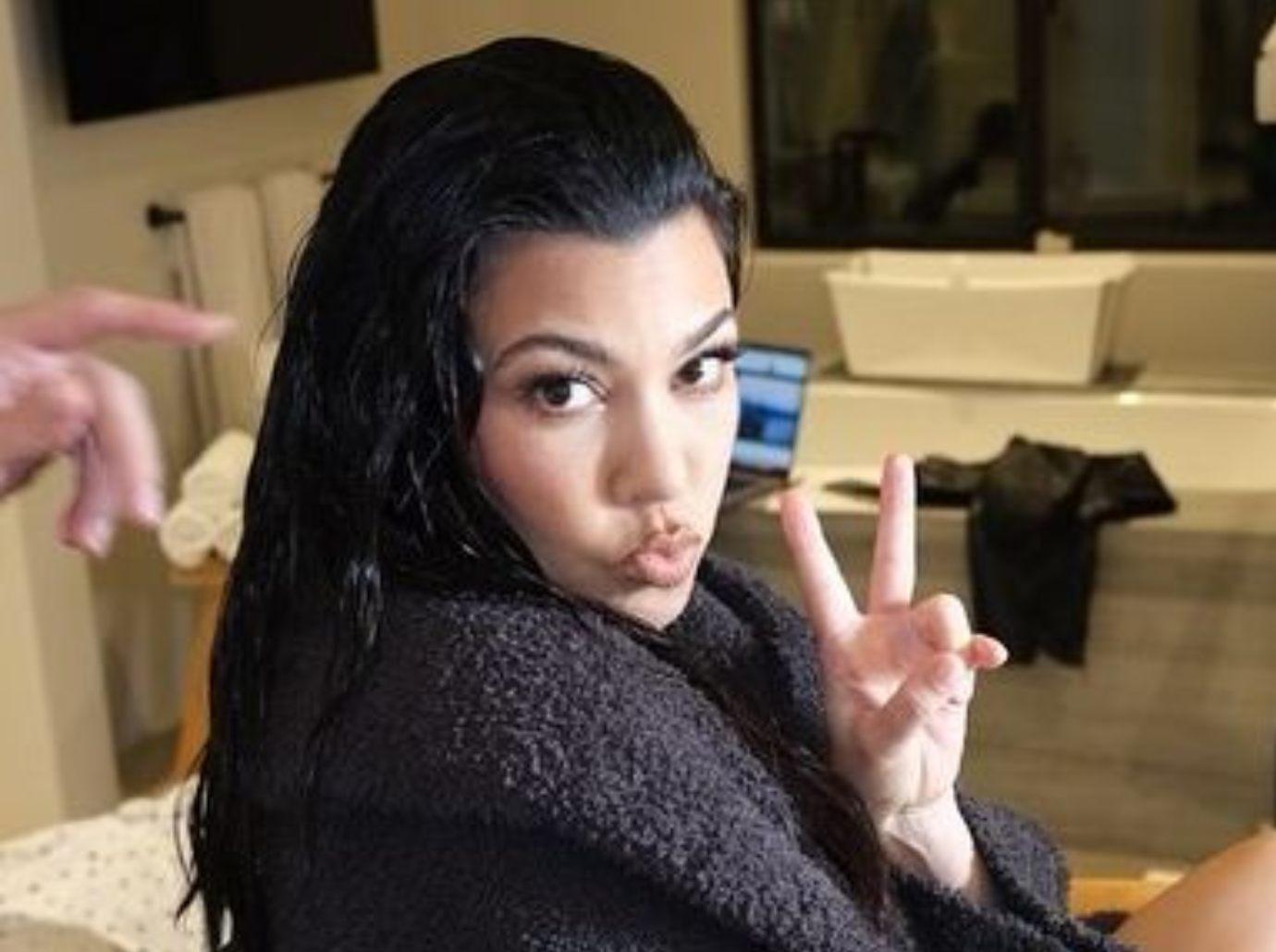 Kourtney Kardashian Dines With Son Reign After Facing Fear Of Spiders