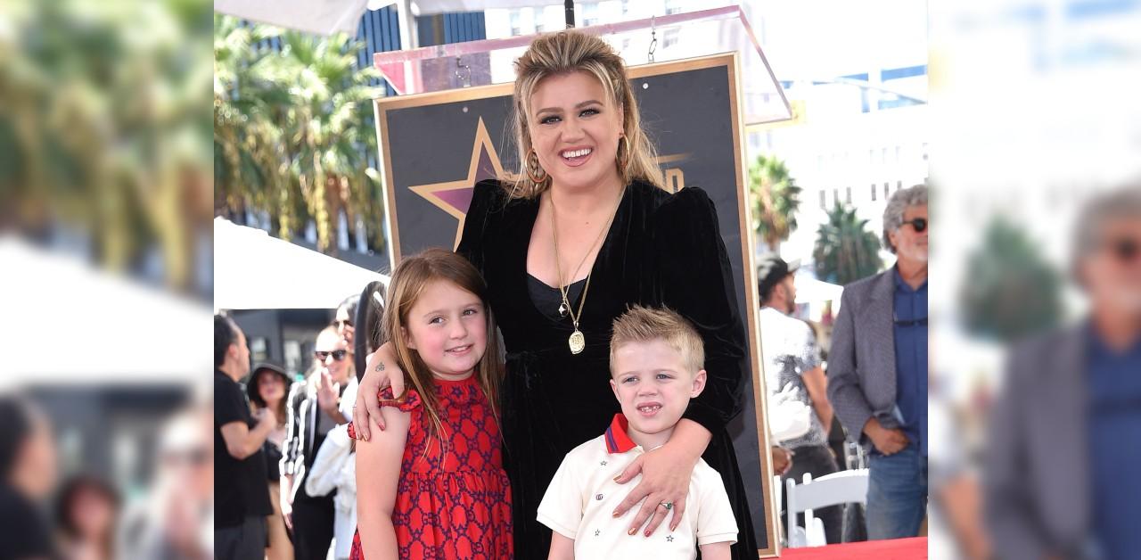 Kelly Clarkson's Kids, Former Stepchildren Support Her At Walk Of Fame