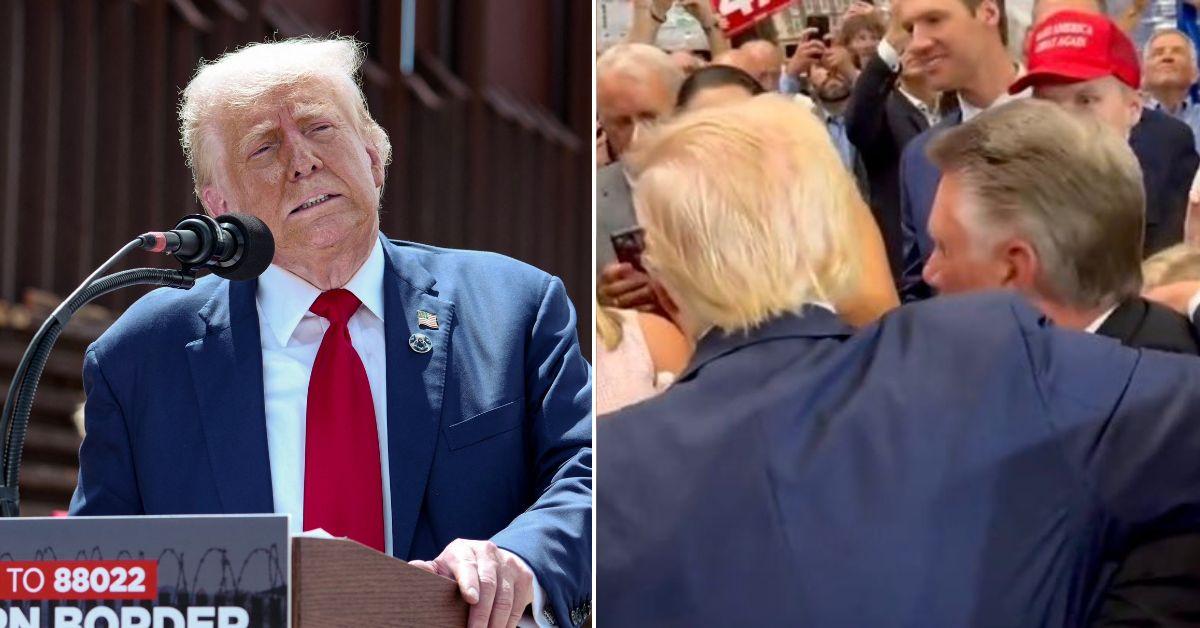 Donald Trump Called Out For Wearing Shoulder Pads To Look Bigger