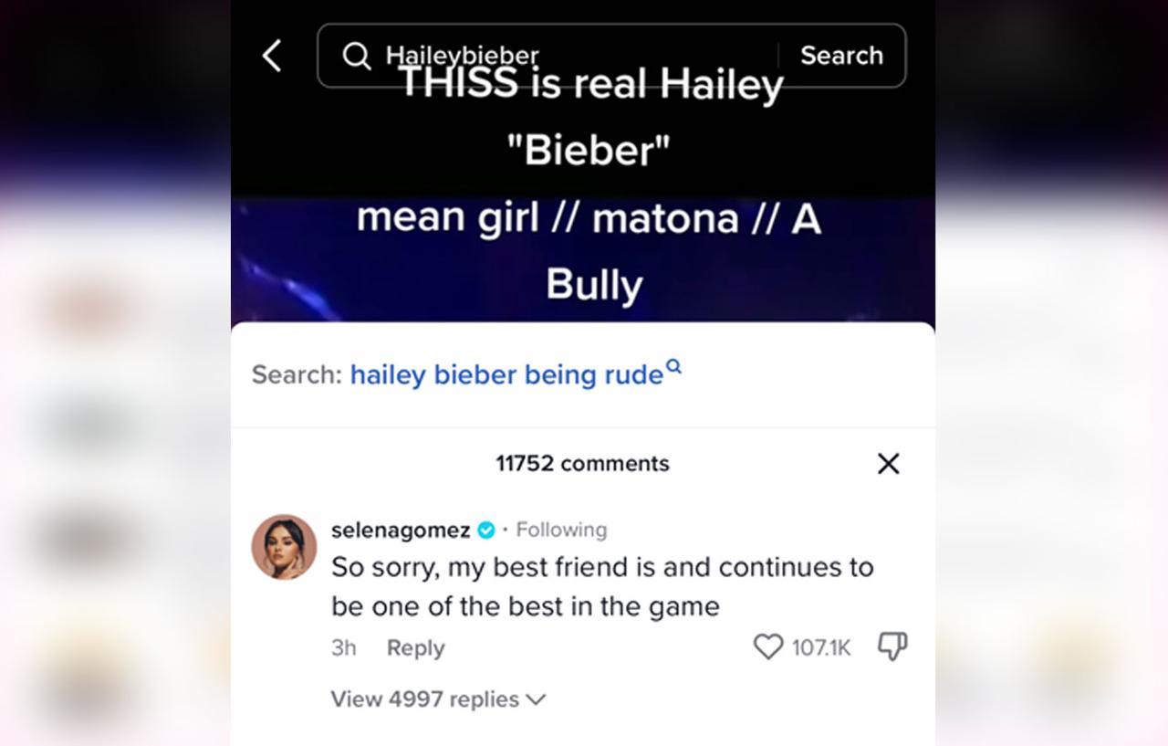 Selena Gomez Praises Fans For Posting Hailey Bieber's 'Mean' Behavior