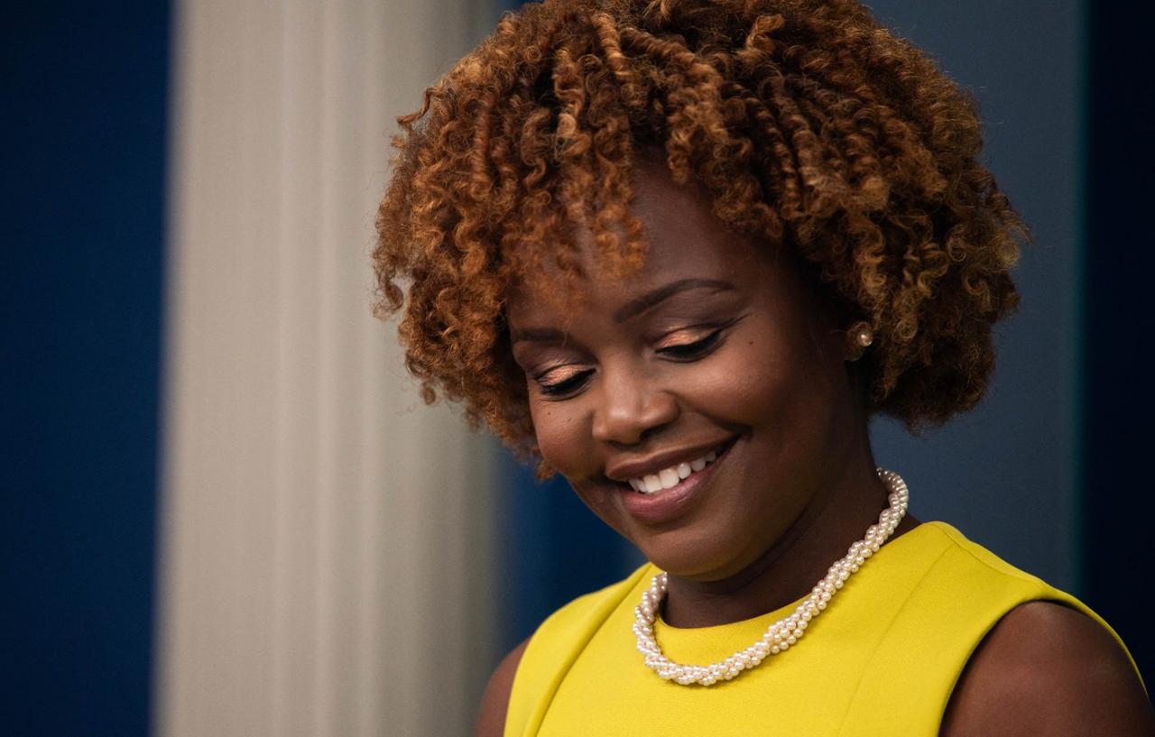 Karine Jean-Pierre Laughs At Question About Biden Beer Restrictions