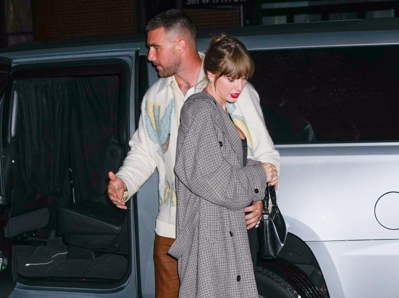 Taylor Swift & Travis Kelce Hold Hands For Back-To-Back Date Nights