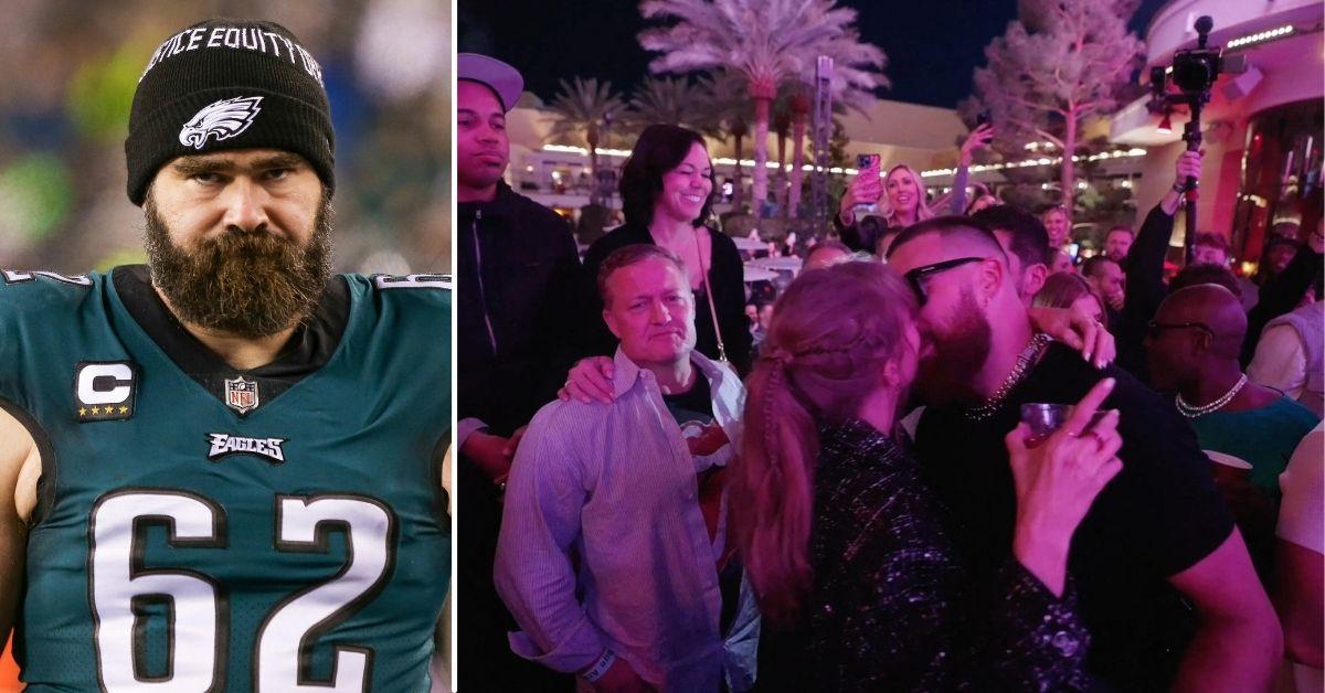 Travis Kelce & Taylor Swift Are 'Two People In Love,' Says Jason Kelce