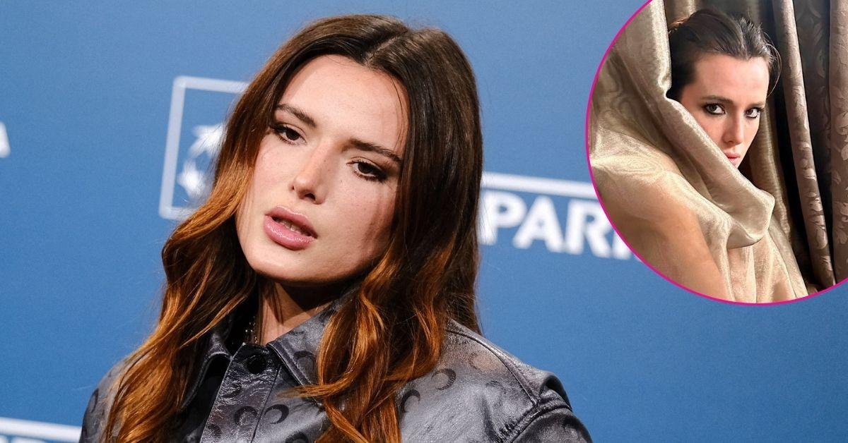 Former Disney Star Bella Thorne Poses Nude Wrapped In Curtain: Photo