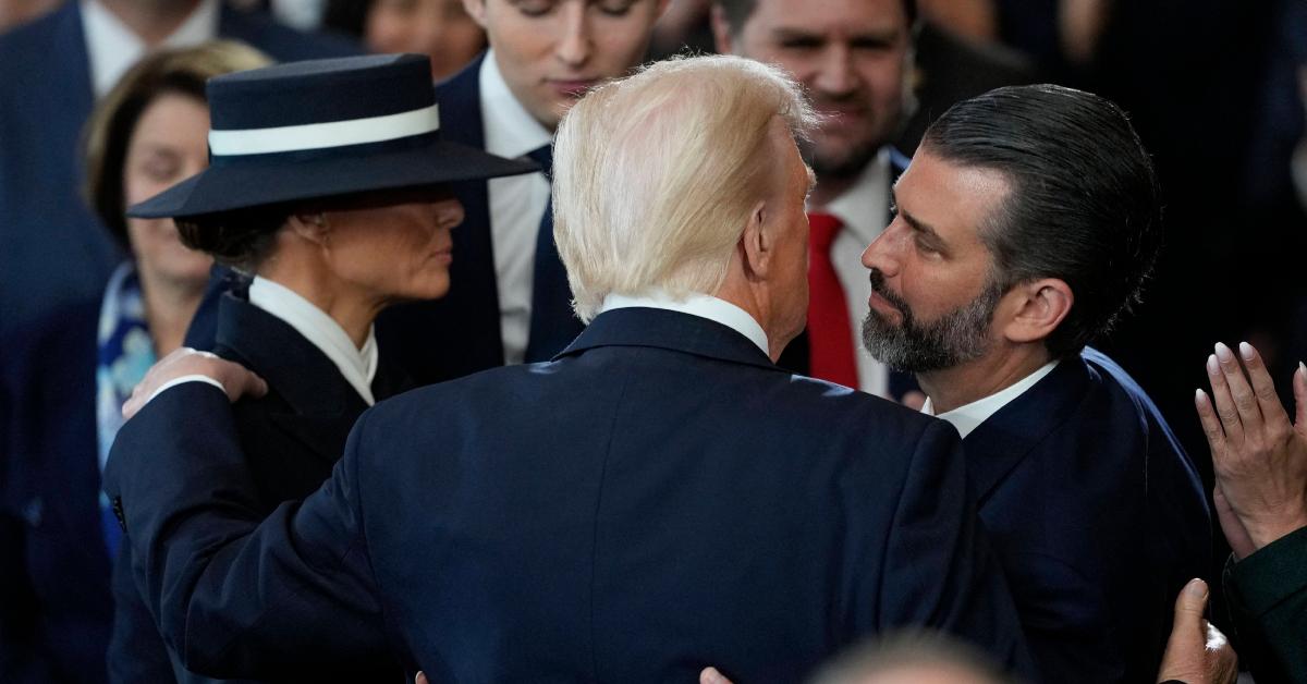 Donald Trump Jr. Trolled For Crying At Dad's Presidential Inauguration