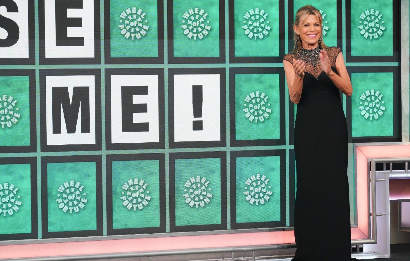 Vanna White Wows Fans In Neon Gown During 'Wheel Of Fortune' Episode