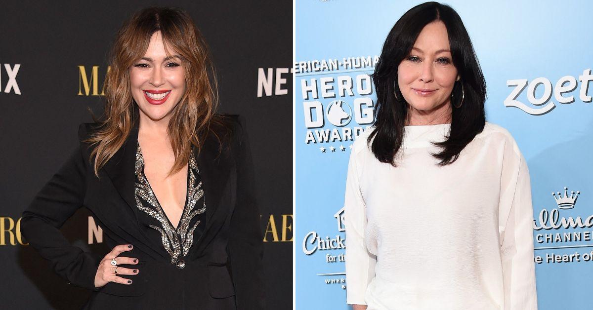 Alyssa Milano Reacts To Shannen Doherty's Shocking Death