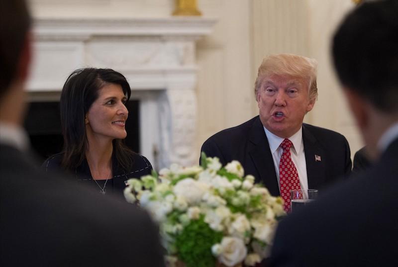 Nikki Haley Says Donald Trump Is 'Not The Right President'