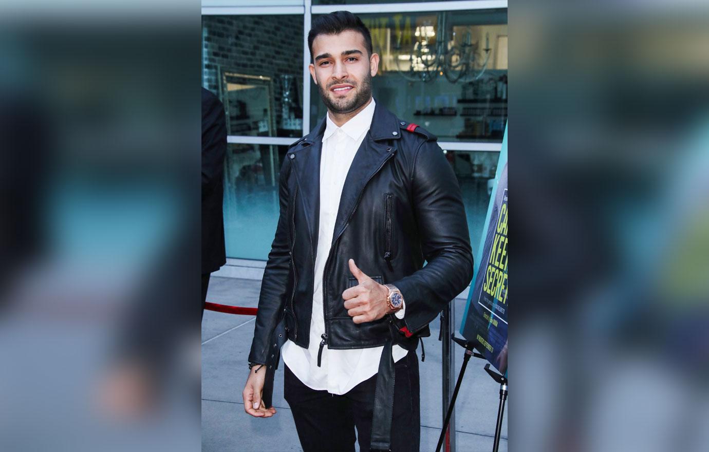 Sam Asghari Parties Without Britney Spears At First Movie Premiere
