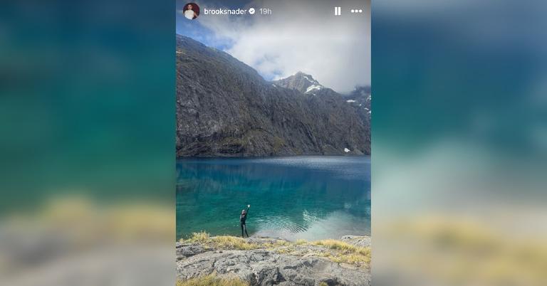 Brooks Nader And Her Sisters Go Naked During Hike In New Zealand Photo