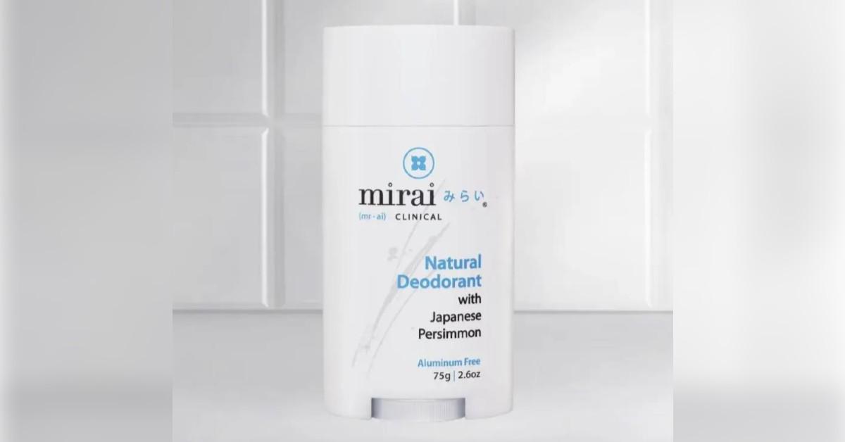 What This Woman Discovered About Mirai Clinical Deodorant