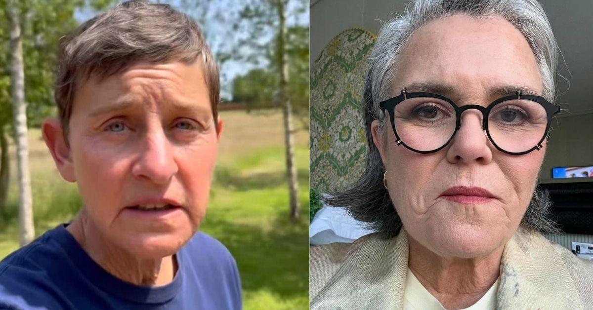 Ellen DeGeneres Backs Rosie O’Donnell After Donald Trump Feud