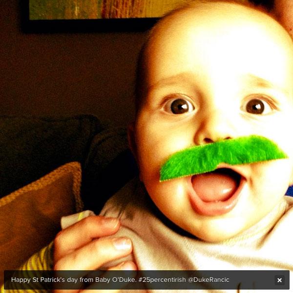 The Cutest Instagrams and TwitPics of Baby Duke Rancic!