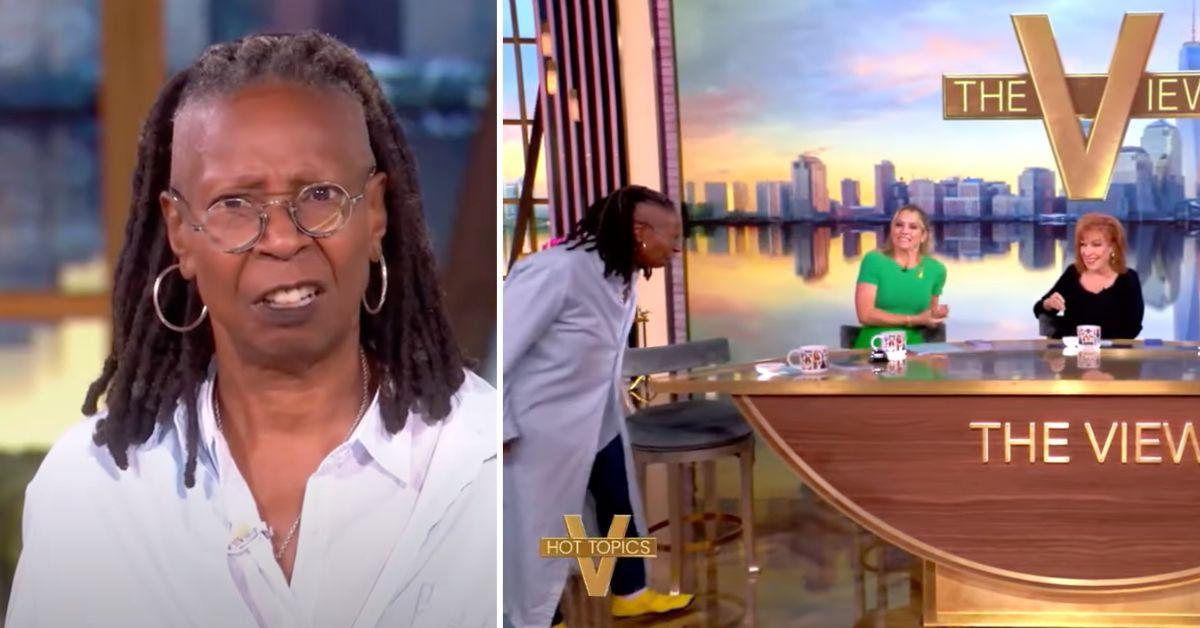 Whoopi Goldberg Amps Up The Drama On 'The View' With Theatrics: Watch