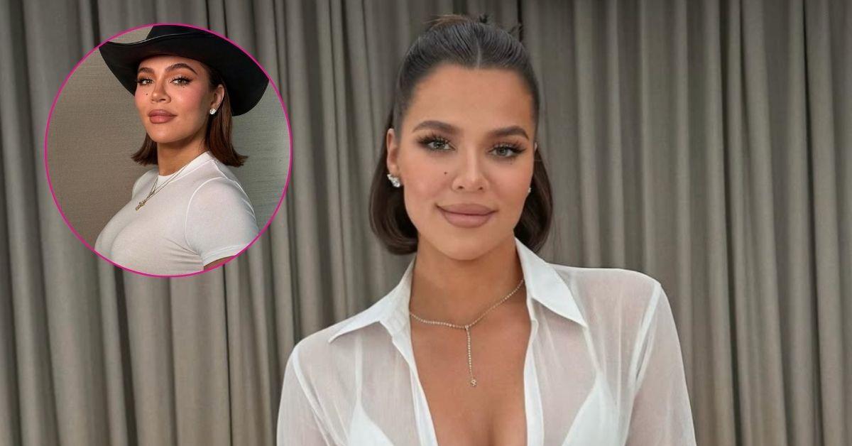 Khloe Kardashian Exposes Her Bra In See-Through Shirt & Cowboy Hat