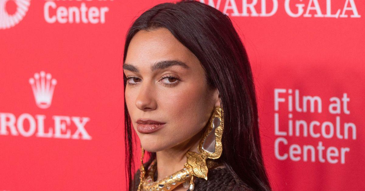 Braless Dua Lipa Flashes Her Thong In Risque Ensemble At NY Event