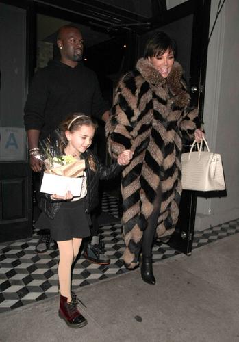 Kris Jenner Bundles Up In Insanely Wacky Fur Coat