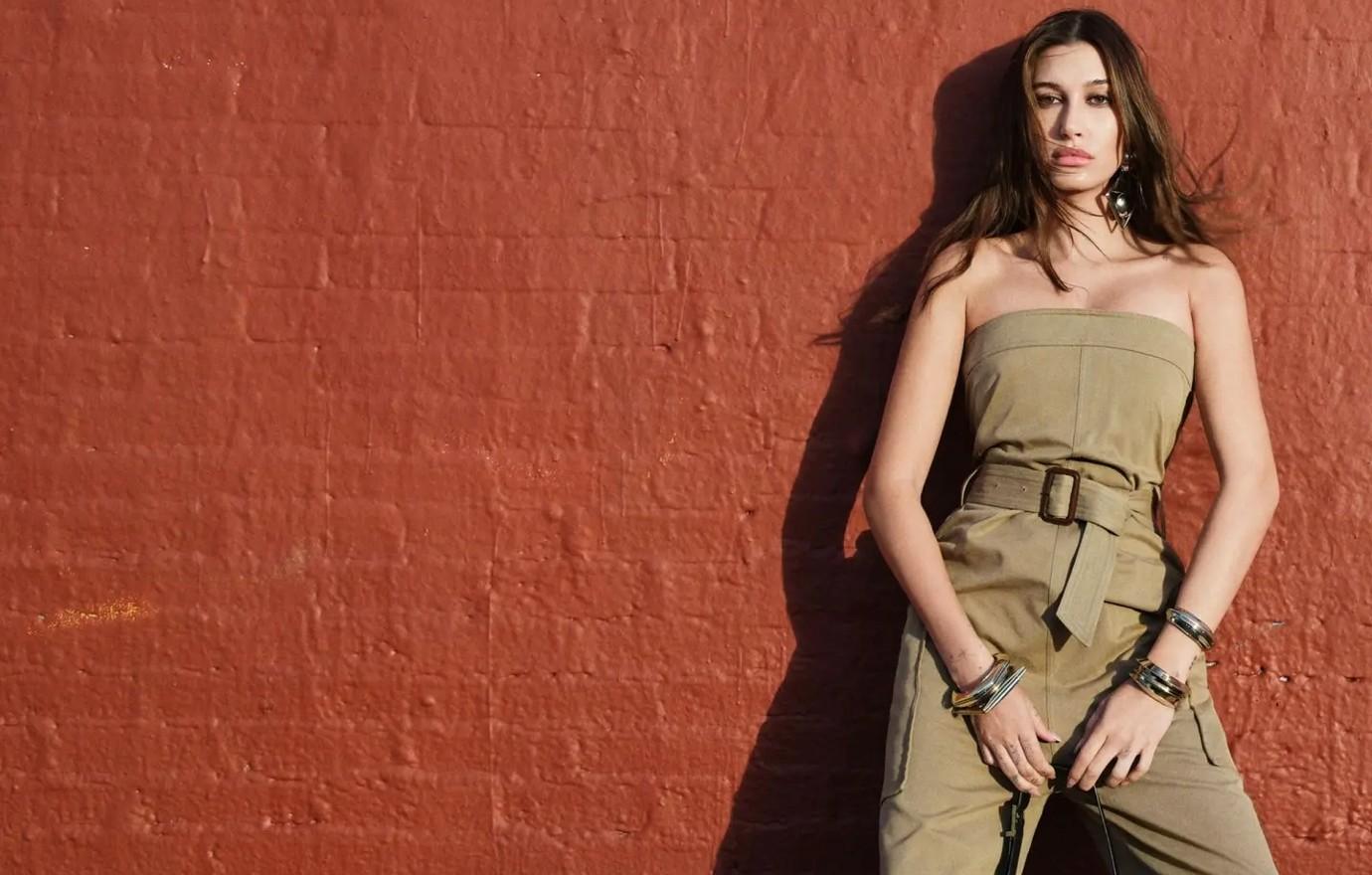 Hailey Bieber Shot New Campaign While 4 Months Pregnant: Photos