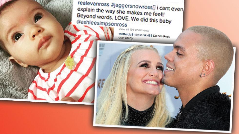 Ashlee Simpson And Evan Ross Brag About Their ‘Lovely’ Daughter Jagger ...