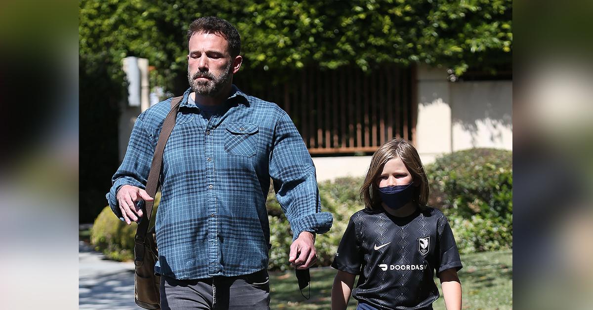 Ben Affleck Spends Alone Time With Son Samuel After Honeymoon