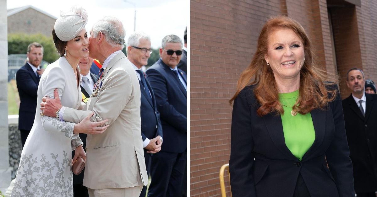 Sarah Ferguson Is 'Proud' Of Kate & Charles For Sharing Cancer Battles