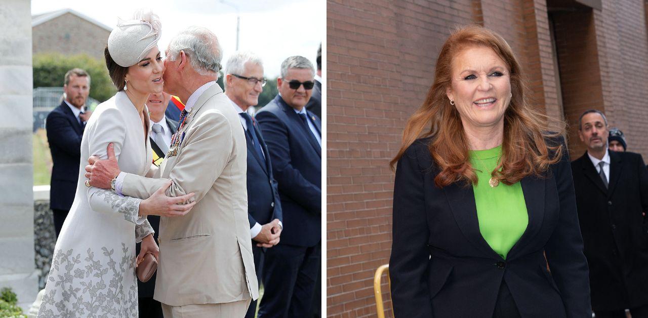 Sarah Ferguson Is 'Proud' Of Kate & Charles For Sharing Cancer Battles
