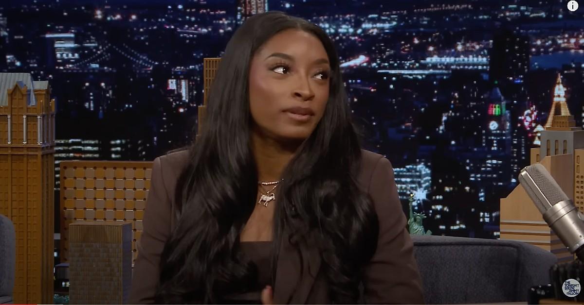 Simone Biles: It's Fun To 'Piss' People Off By Wearing GOAT Necklace