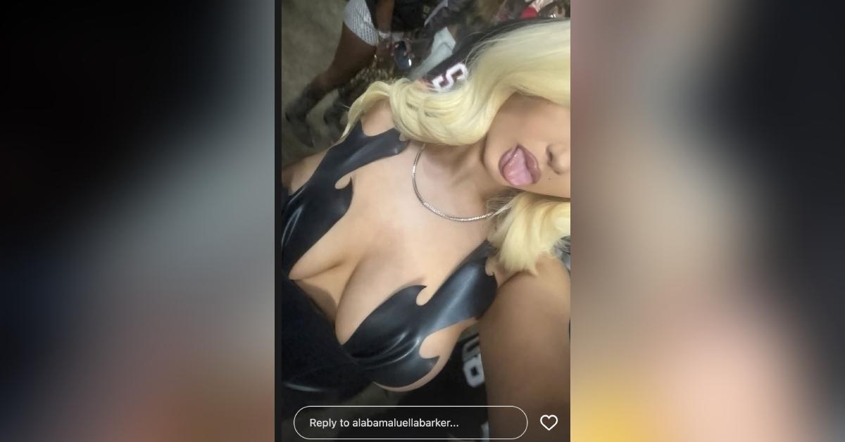 Alabama Barker Flaunts Cleavage & Poses In Thong Bikini: Photos