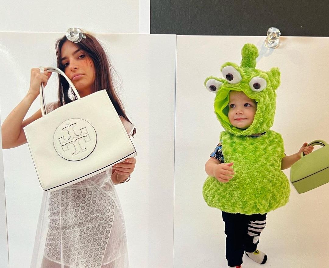 Emily Ratajkowski Shares Photos Of Son Sylvester's First Modeling Gig