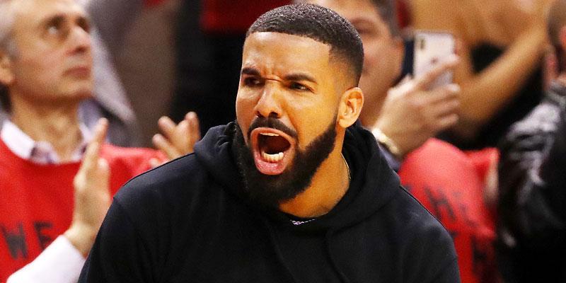 Drake Loses It At The Toronto Raptors Game Ahead Of Teams Win