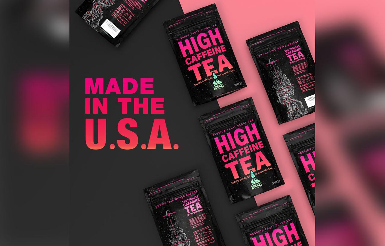 Rocket Tea Launches The World's Highest Caffeine Tea