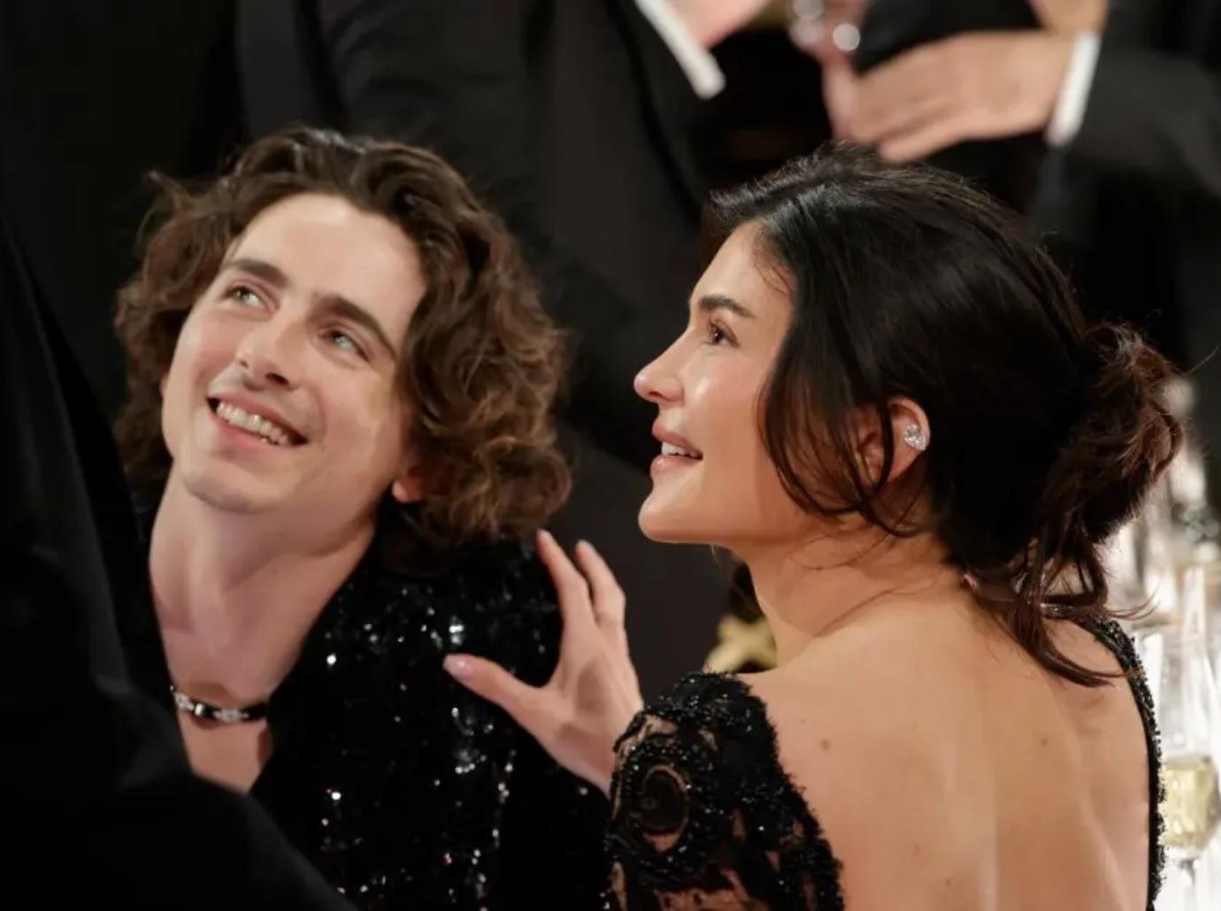 Kylie Jenner & Timothee Chalamet Photographed On Rare L.A. Date Night