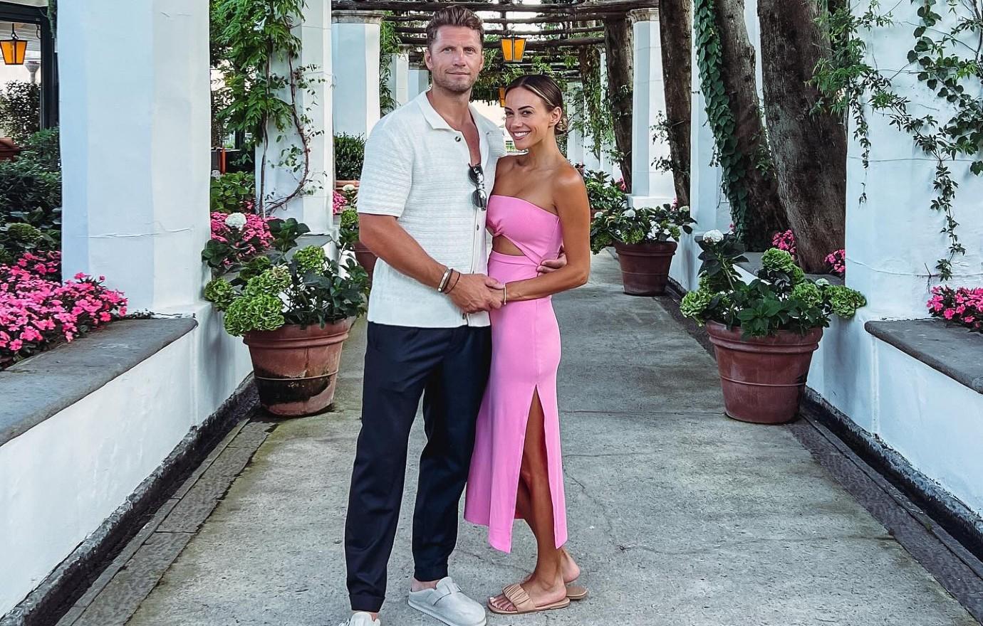 Jana Kramer Is 'Happy' With Alan Russell & Son Roman