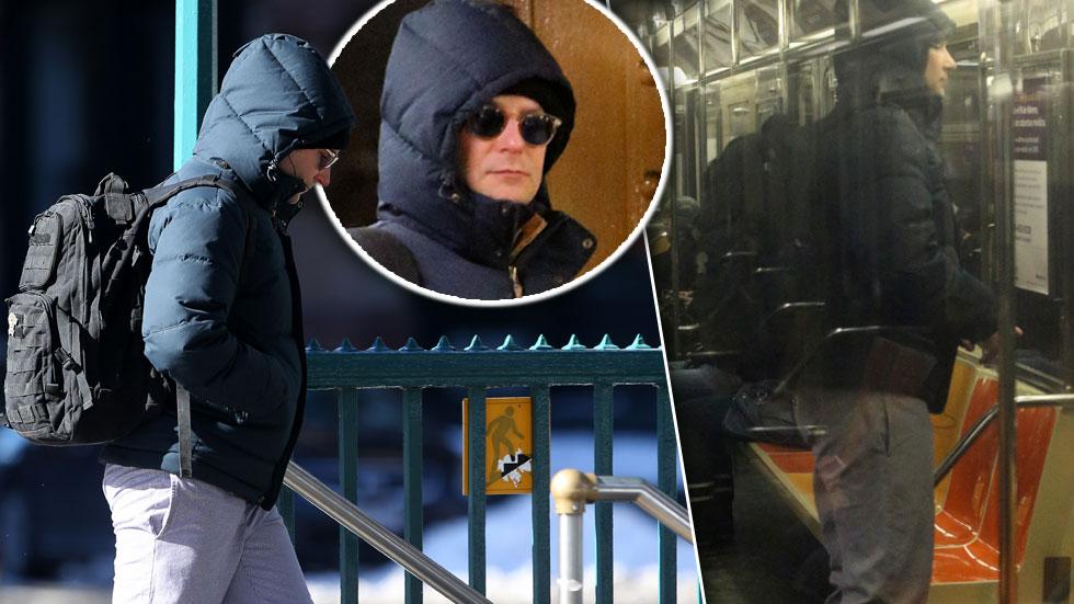 Bradley Cooper Loves The Subway! Actor Rides NYC Transit To Head To ...