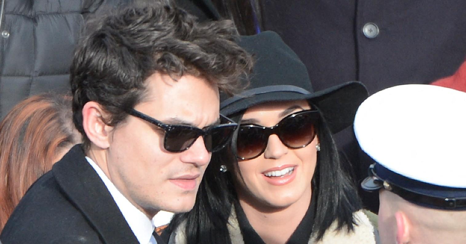 Exes John Mayer & Katy Perry Reunite At Sabrina Carpenter's Show: Watch