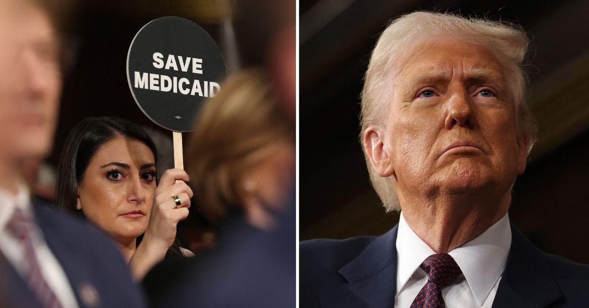 Democrats Used 'Bingo' Signs To Protest Donald Trump's Speech