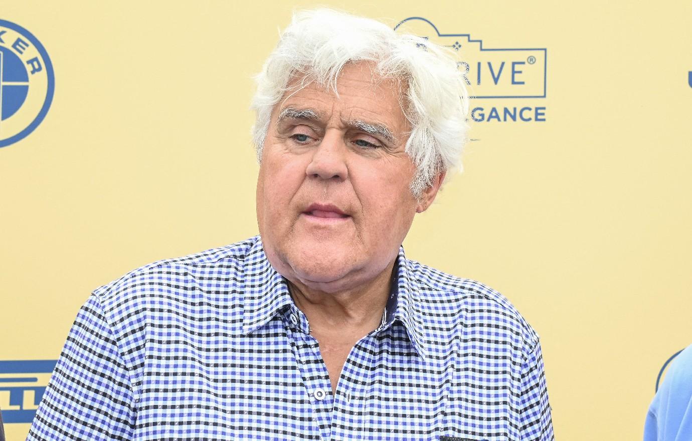 Jay Leno Says He's 'All Right' After Breaking His Wrist In Nasty Fall